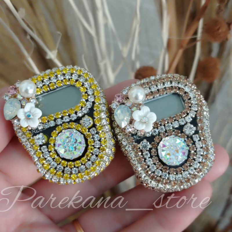 Jual Digital Counter Tasbih Permata Swarovski Lapis 2 Warna LED &LED ...