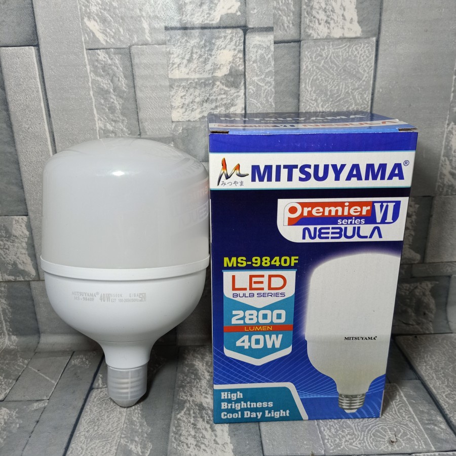 Jual Bohlam Lampu LED 40 Watt Premiere Ukuran Besar Fitting E27 ...