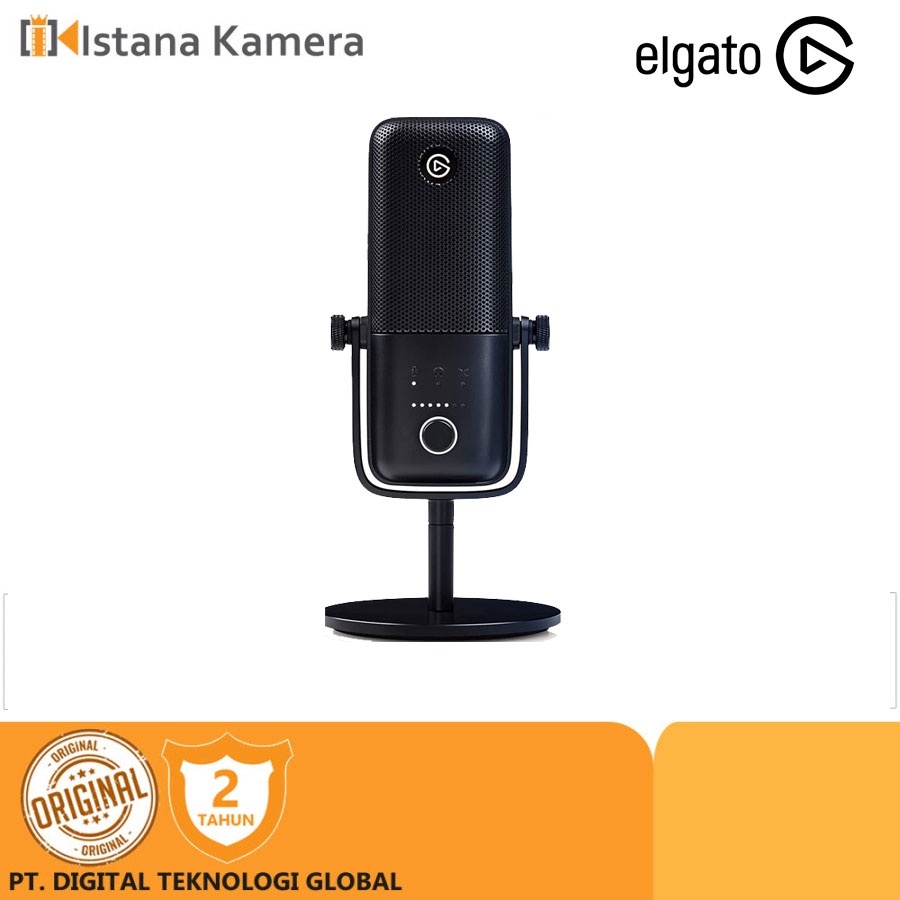 Jual Elgato Wave 3 USB Condenser Microphone / Wave3 / Wave-3 Podcasting | Shopee Indonesia