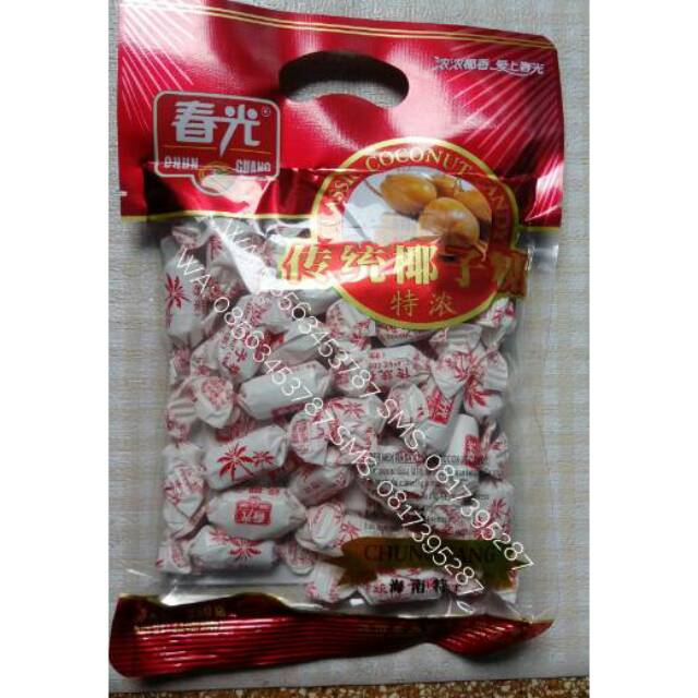 Jual Permen imlek Chun guang classic coconut candy permen kelapa ...