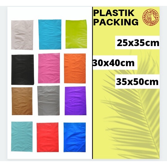 Jual PLASTIC PACKING NON PLONG BERBAGAI UKURAN ISI 100pcs MURAH ...