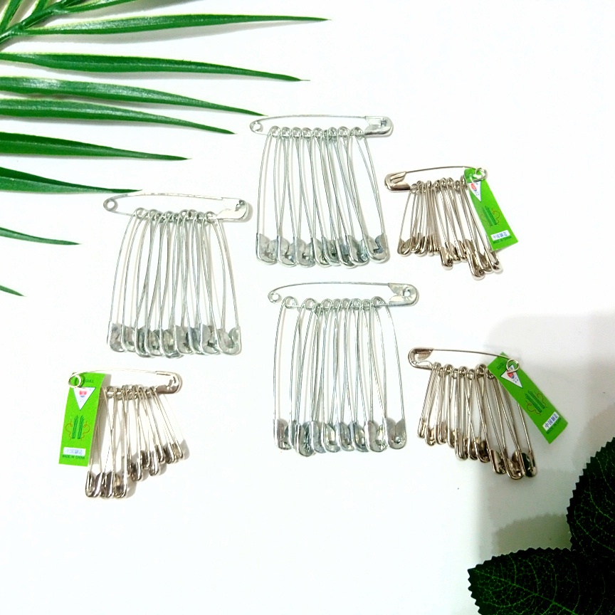 Jual IL - Peniti Besar & Kecil - Peniti Sun Stainless isi 12 pcs ...