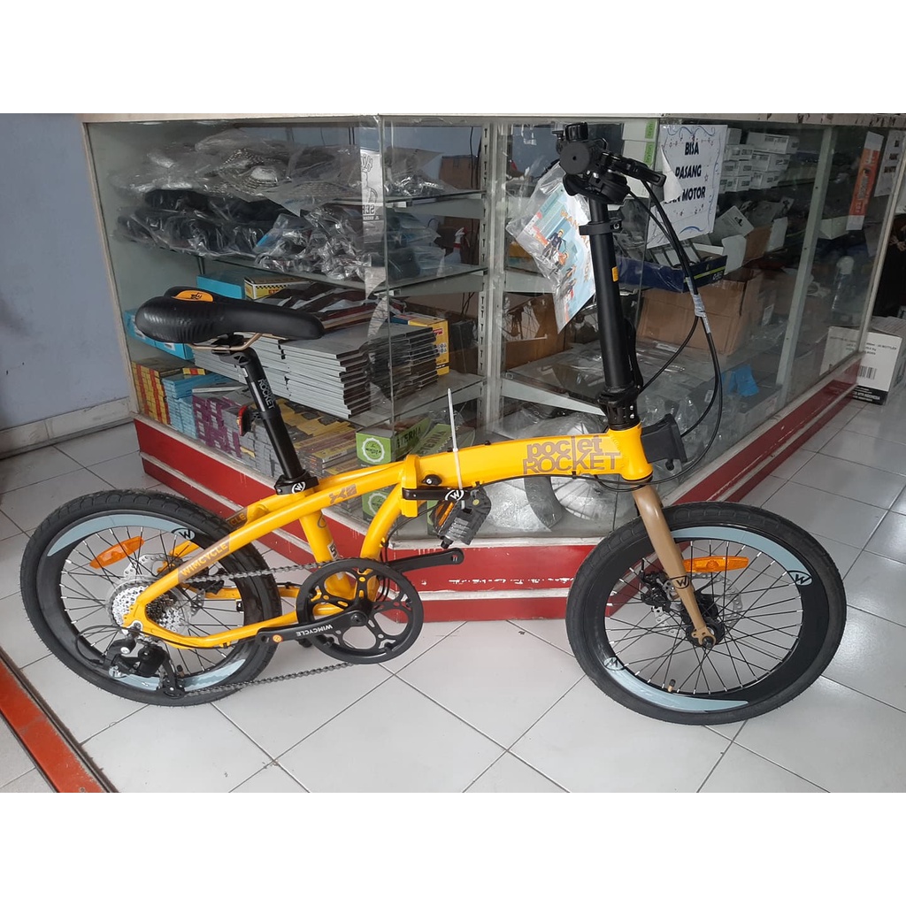 Jual SALE Sepeda Lipat Seli Folding 20 inch WIMCYCLE POCKET ROCKET X2 ...