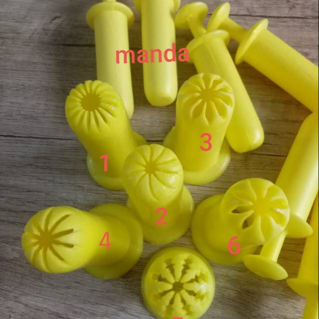 Jual Cetakan kue kering bunga cetakan kue semprit cetakan kue lebaran ...