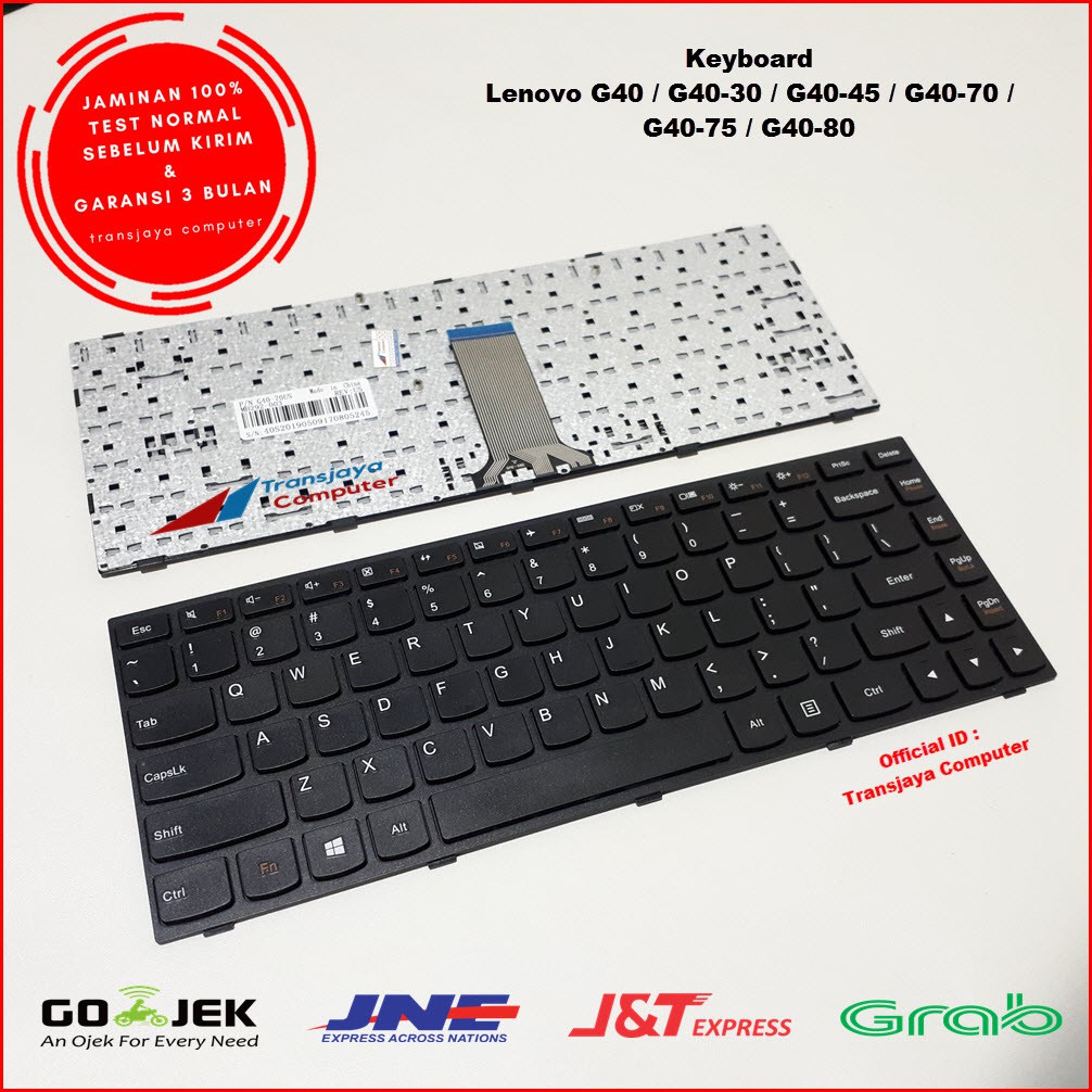 Jual Keyboard Ideapad G40 G40-30 G40-45 G40-50 G40-70 G40-75 G40-80 G40 ...