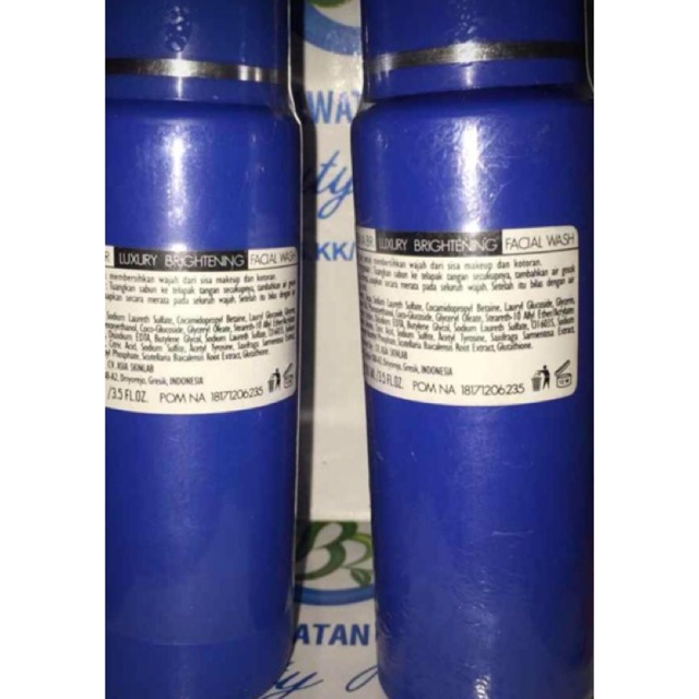 Jual Facia wash luxury brigthening beautyrossa | Shopee Indonesia