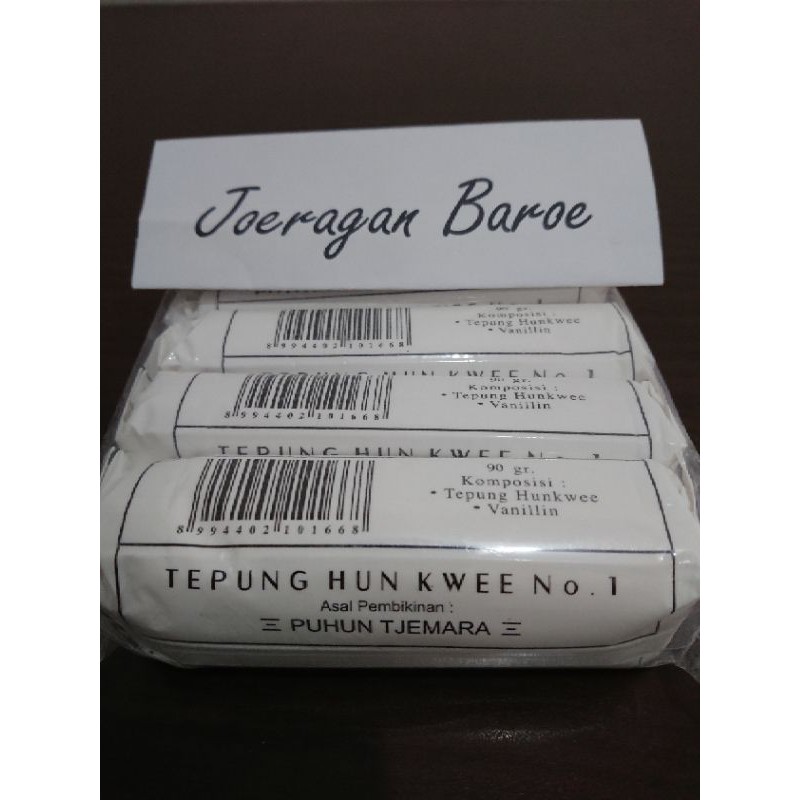 Jual Tepung hunkwe 1 pak isi 5 pcs hunkue hunkwee | Shopee Indonesia