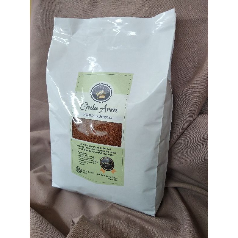 Jual Gula Aren Bubuk Grade A (murni) kemasan 1 kg | Shopee Indonesia