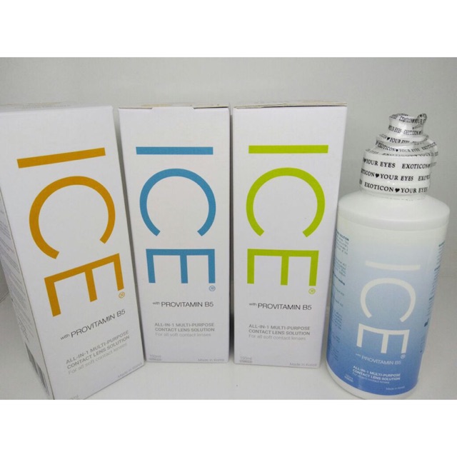 Jual ICE 150 mL Air Softlens / Cairan ICE 150mL Provitamin B5 | Shopee ...