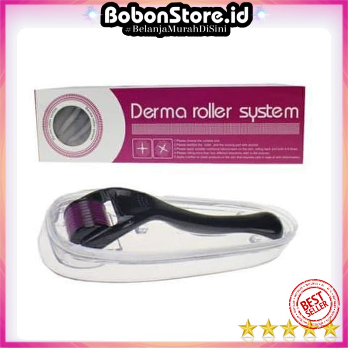 Jual Derma Roller 540 Needles Skin Face Scar Acne MicroNeedles 1.0mm ...