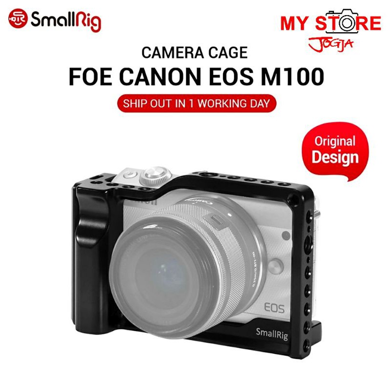 Jual SmallRig EOS-M100 Camera Cage Rig Mirrorless Canon EOS M M100 ...