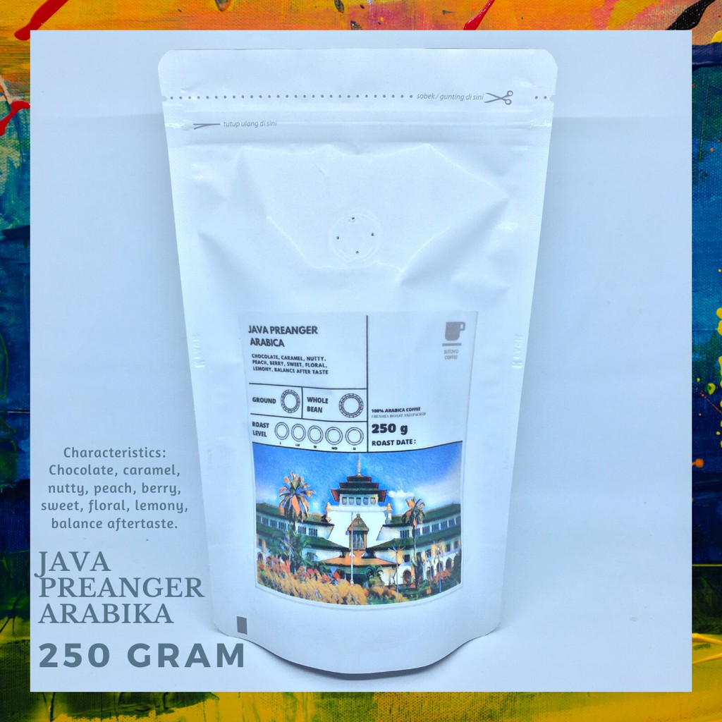 Jual SUTOYO COFFEE Kopi Arabika Java Preanger 250 Gram | Shopee Indonesia