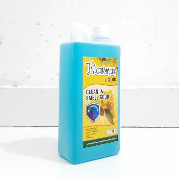 Jual DETREJEN CAIR FLAMBOYAN BLUE ISI 1 LTR | Shopee Indonesia