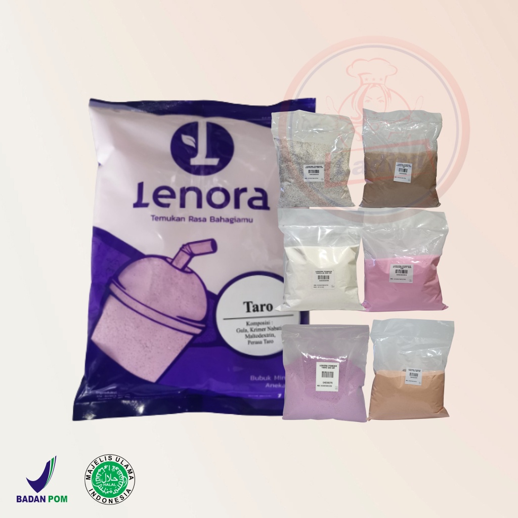 Jual LENORA POWDER VANILA LATTE 500 GR | Shopee Indonesia