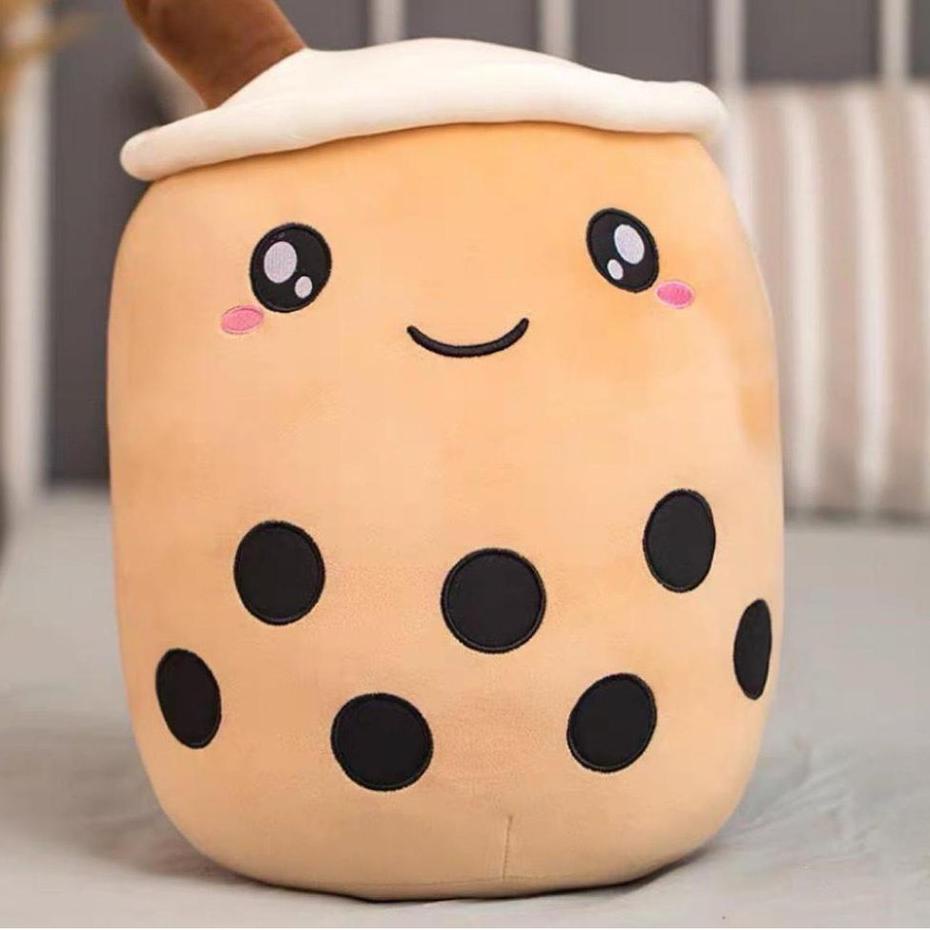 Jual R828 Boneka Boba Bubble Milk Tea Brown Sugar Lucu dan Imut ...