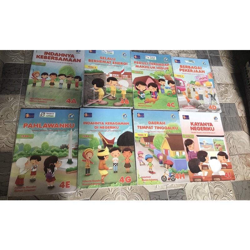 Jual buku tematik kelas 4sd Facil 4a 4b 4c 4d 4e 4f 4g | Shopee Indonesia
