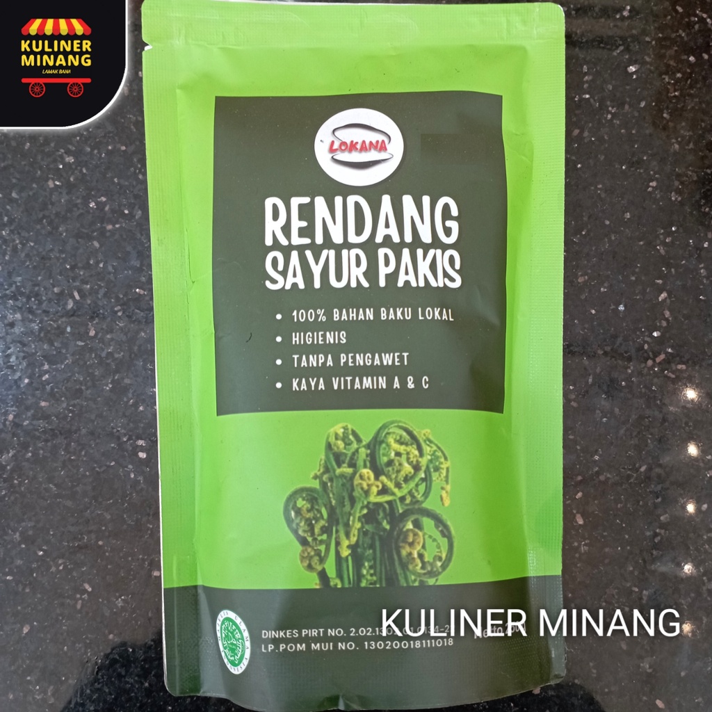 Jual Rendang Sayur Pakis paku by Lokana Oleh-Oleh Asli Cemilan Kampung ...