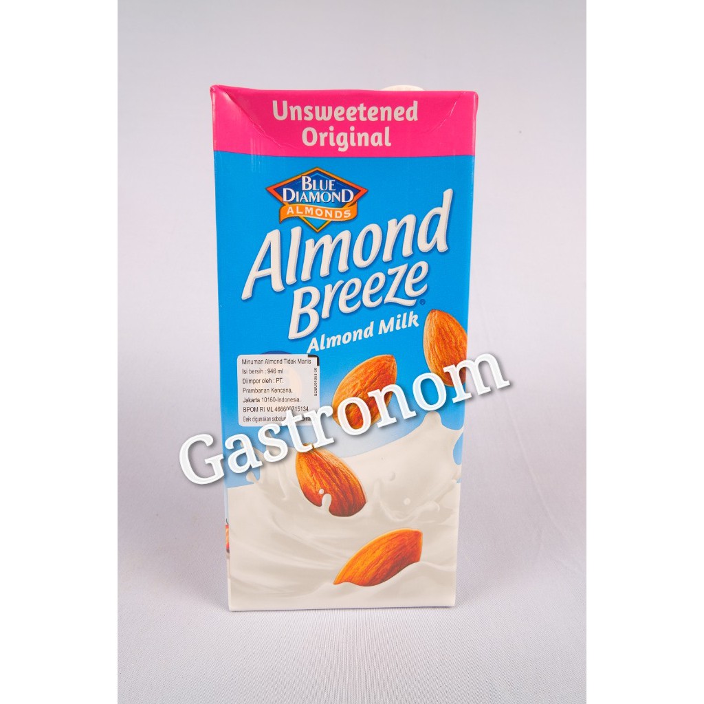 Jual Blue Diamond Almond Milk Unsweetened Original/Tidak manis 946ml | Shopee Indonesia