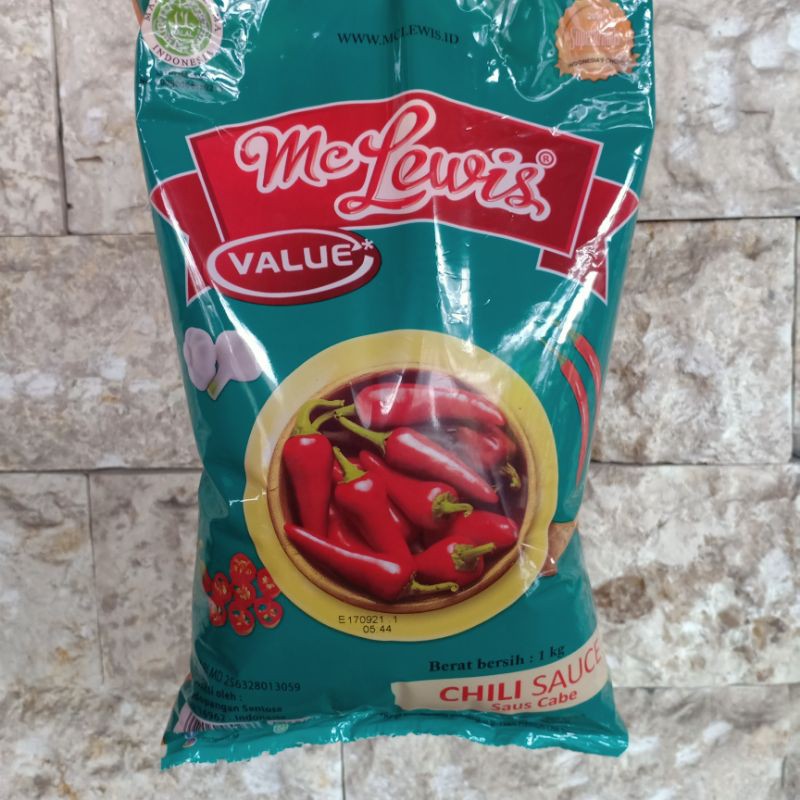 Jual Sambal Mc Lewis Saos Cabe 1 kg | Shopee Indonesia