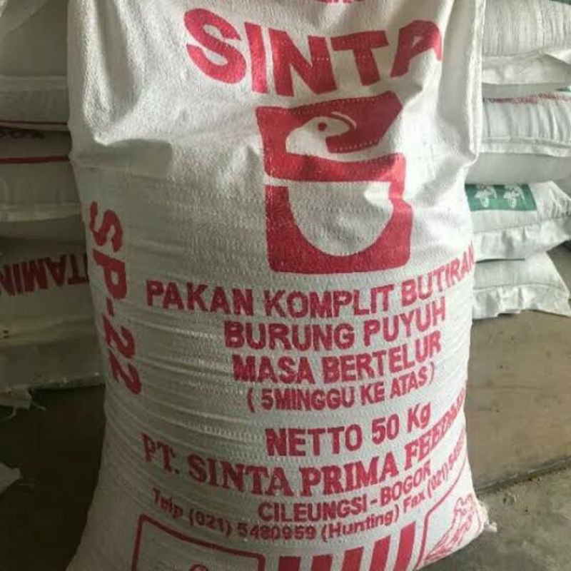 Jual Pakan Puyuh Petelur Sinta SP 22 (karung = 50 Kg) | Shopee Indonesia