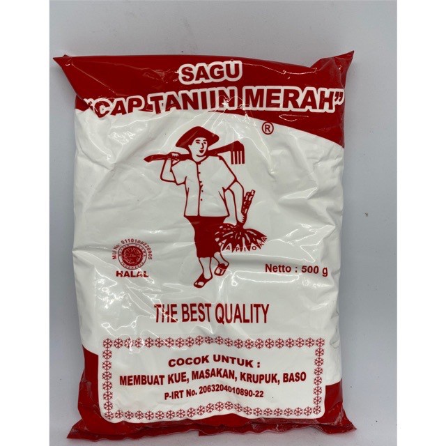 Jual SAGU TANI MERAH CAP TANIIN 500 GRAM BAHAN KUE SEMBAKO TEPUNG ACI ...