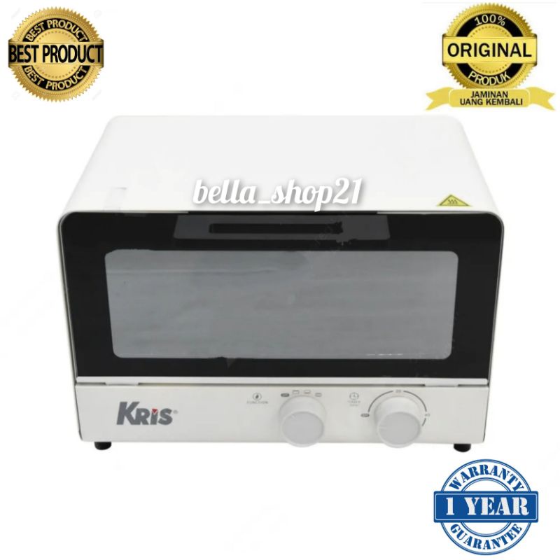 Jual kris oven toaster 12 liter 1000 watt putih A5478 | Shopee Indonesia