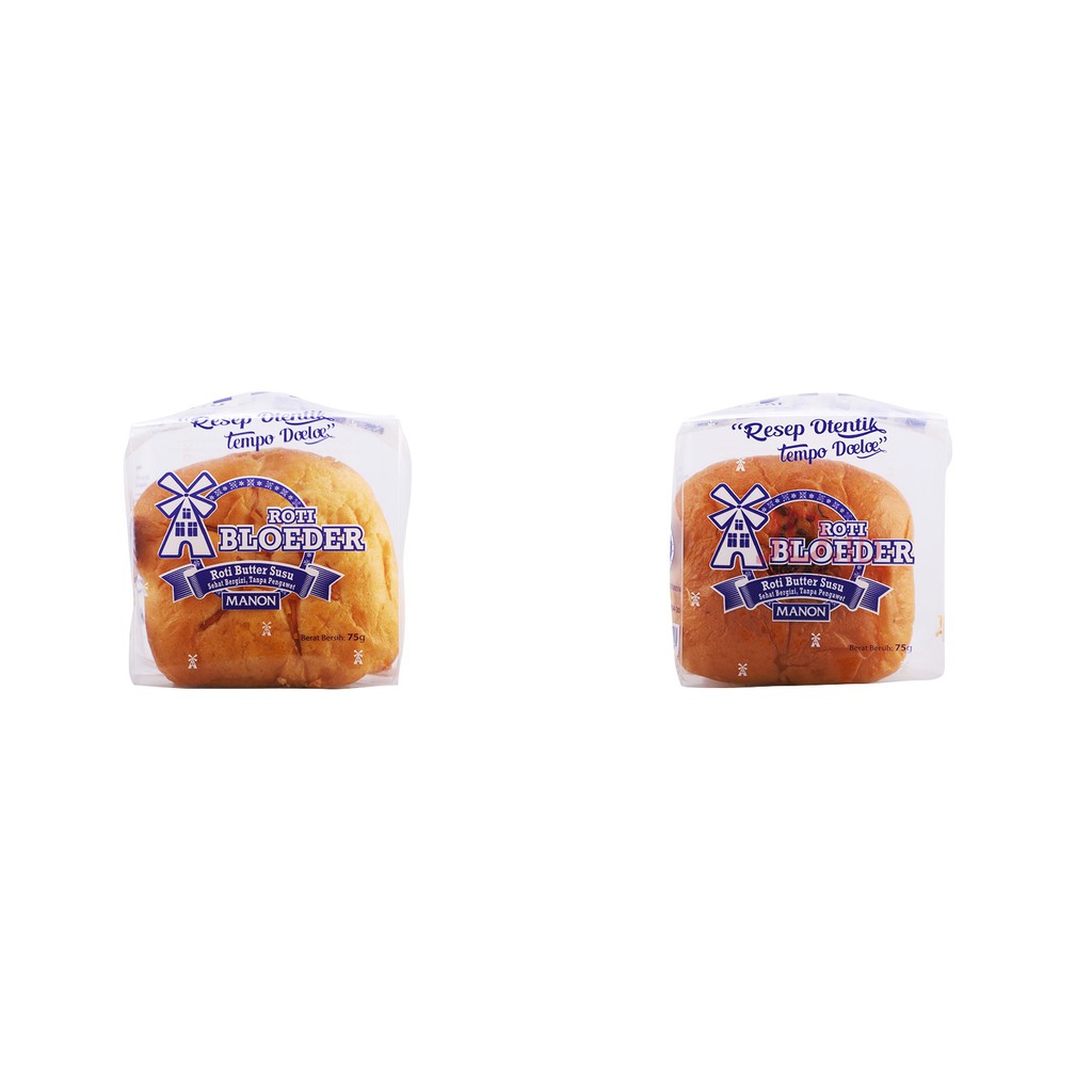 Jual Manon Paket Roti Bloeder Coklat + Roti Bloeder Almond | Shopee ...