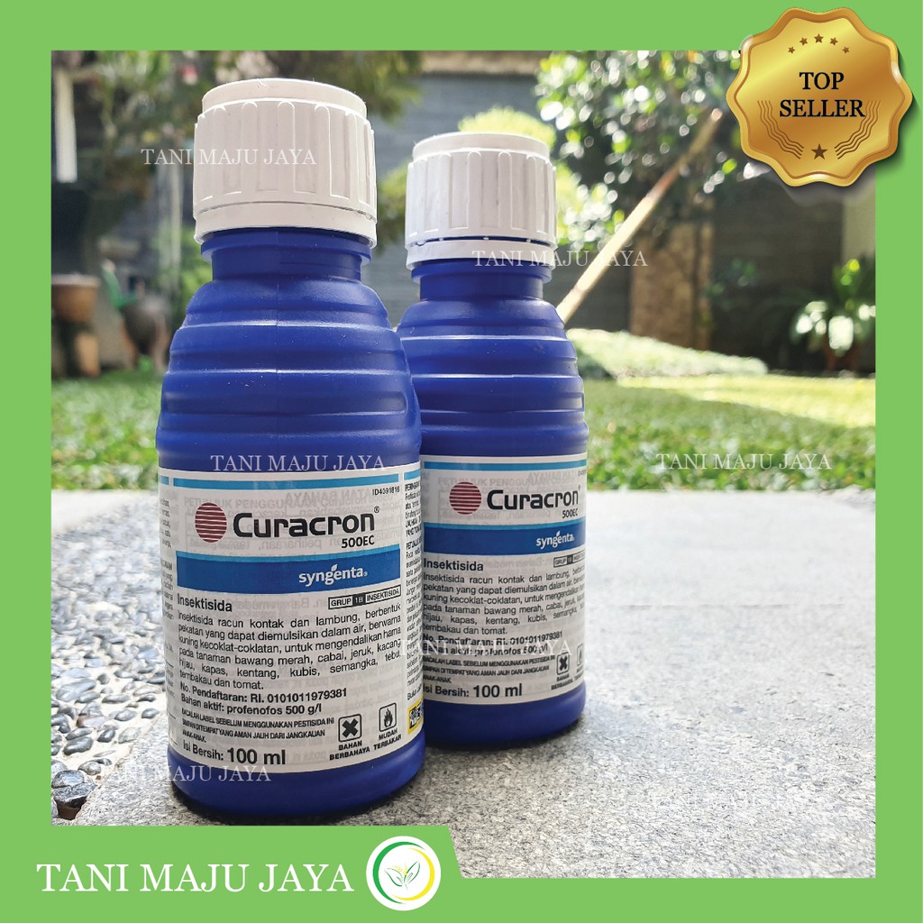 Jual Insektisida Curacron 500EC 100 ml ORIGINAL SYNGENTA Obat Pembasmi ...