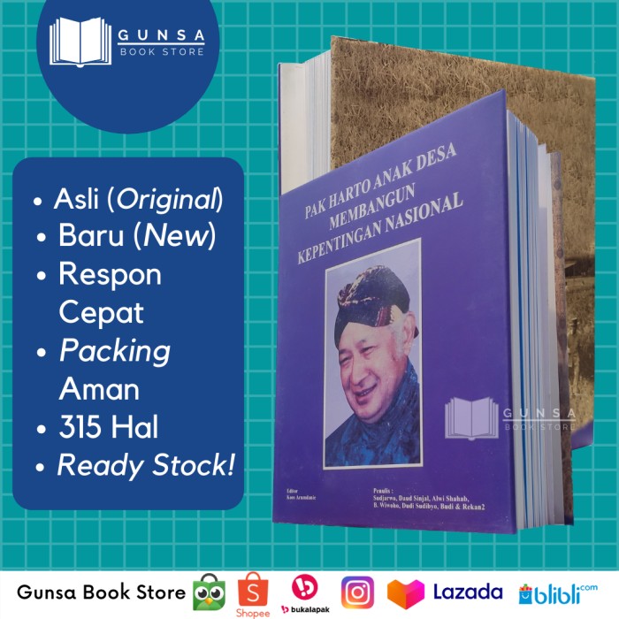 Jual Buku Pak Harto Anak Desa Membangun Kepentingan Nasional | Shopee ...