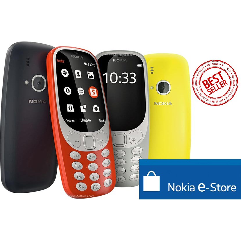 Jual NOKIA 3310 REBORN 2017 GARANSI RESMI NOKIA INDONESIA | Shopee Indonesia