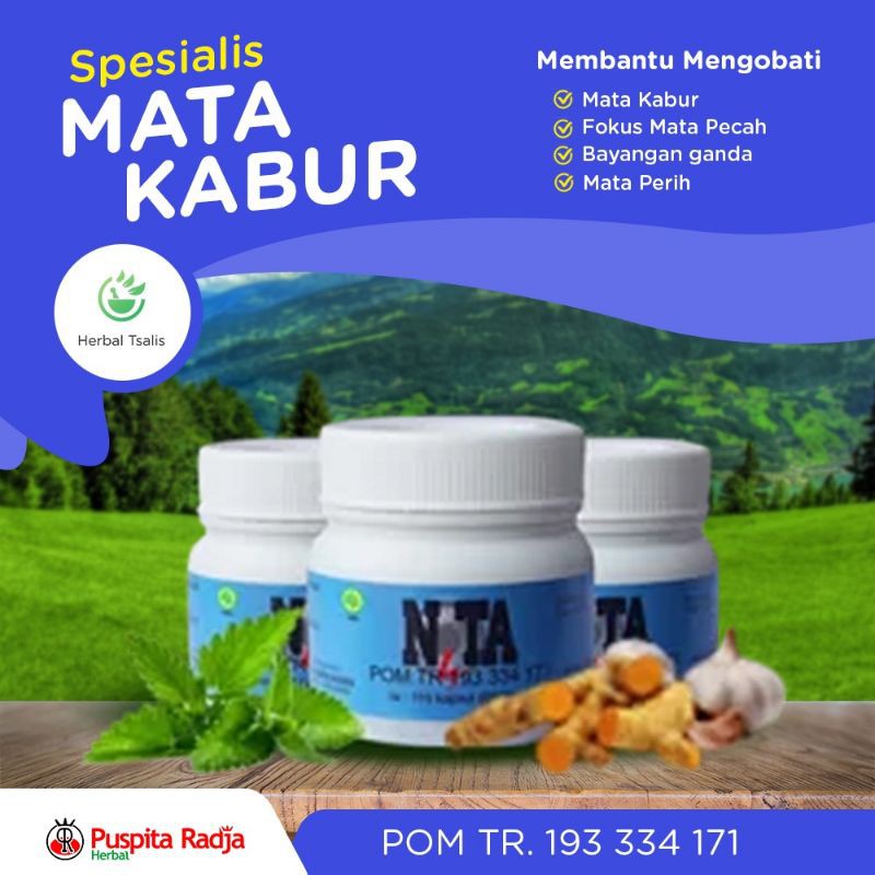 Jual NTA OBAT MATA KABUR PUSPITA RADJA HERBAL HASAN SABILA ISI 110 ...