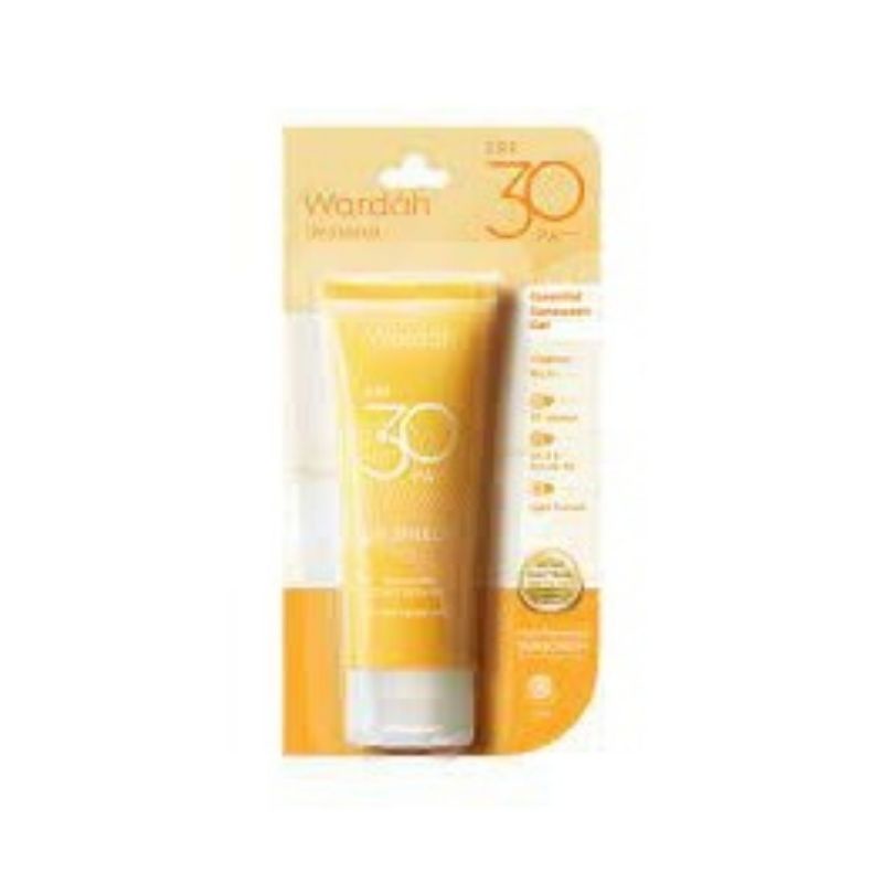 Jual Wardah UV Shield Essential Sunscreen Gel SPF 30 [KUNING] | 40ml | Shopee Indonesia
