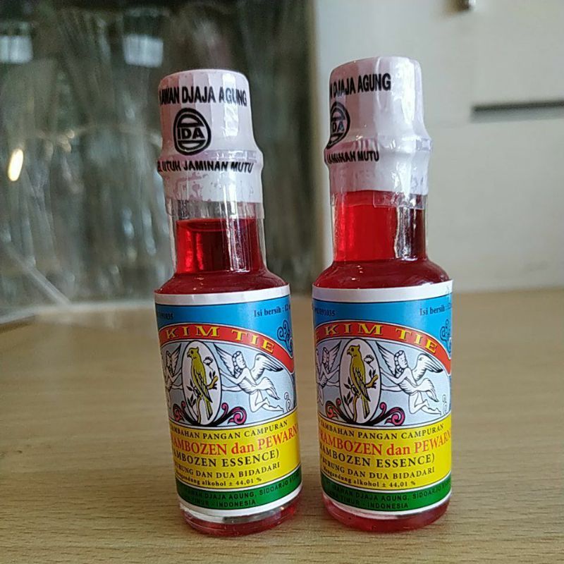 Jual 1 pcs Frambozen Essence 12 ml Cap Burung dan Dua Bidadari ...