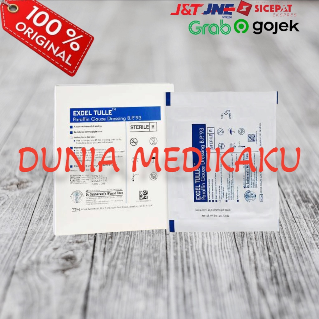 Jual Excel Tulle Paraffin Gauze Dressing | Shopee Indonesia