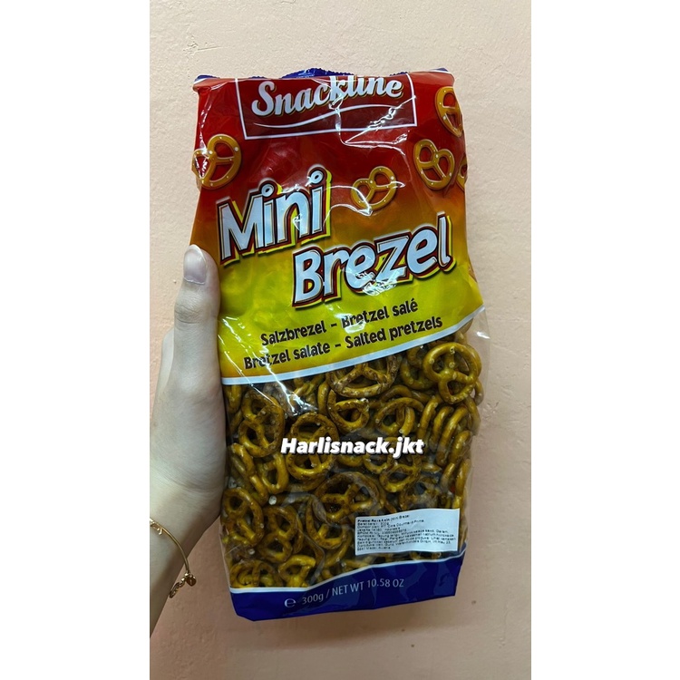 Jual SNACKLINE SALTED PRETZEL MINI BREZEL- PRETZELS | Shopee Indonesia