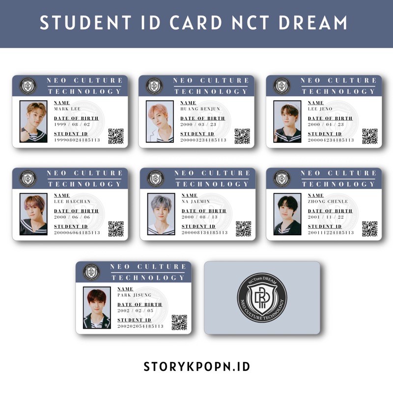 Jual STUDENT ID CARD NCT DREAM | Shopee Indonesia