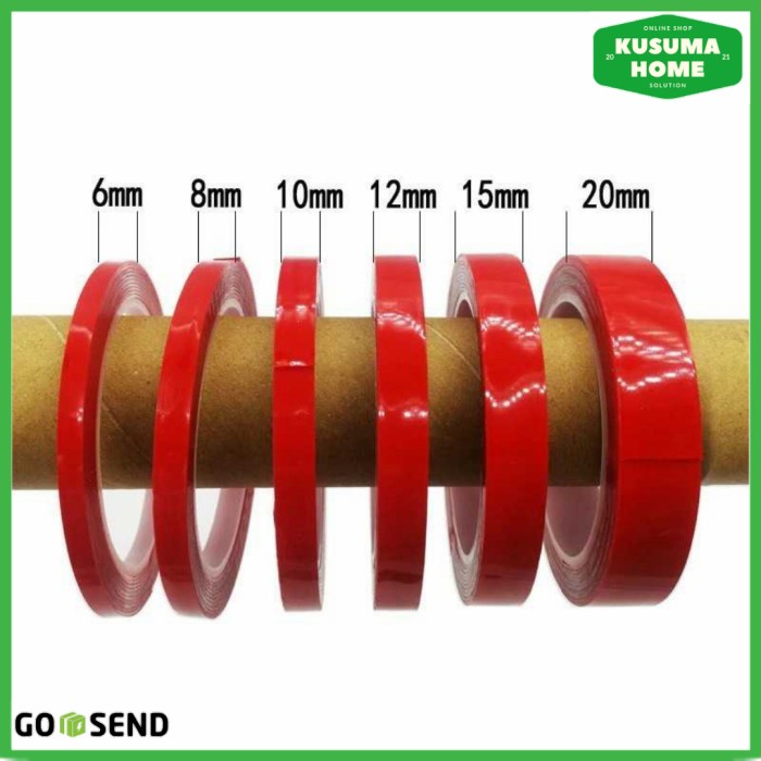 Jual Double Tip Transparan Super Kuat Xy Selotip Dabel Tape Tipe ...