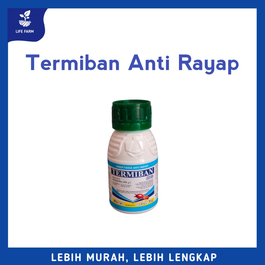 Jual Insektisida Obat Racun Anti Pembasmi Rayap Cair Termiban 400 EC ...