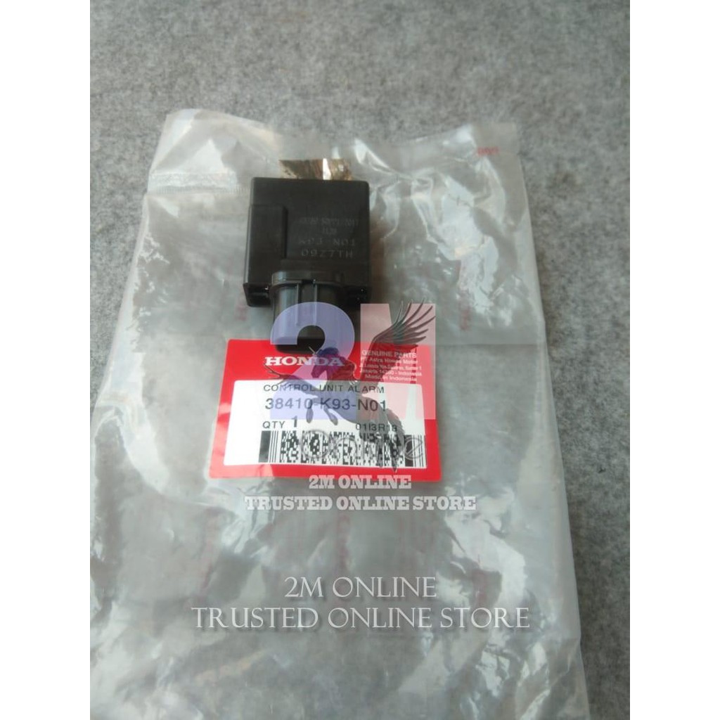 Jual Mdr CONTROL UNIT ALARM SCOOPY FI 2018 ORI AHM 38410-K93-N01 ...