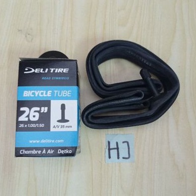 Jual Ban Dalam Tube Delitire 26x1.00-1.50 AV 35 mm 26 x 1.00-1.50 AV | Shopee Indonesia