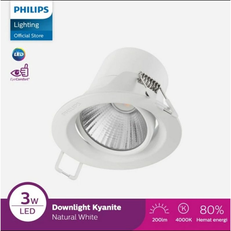 Jual Lampu Led Sorot Philips 3 Watt Kyanite | Shopee Indonesia