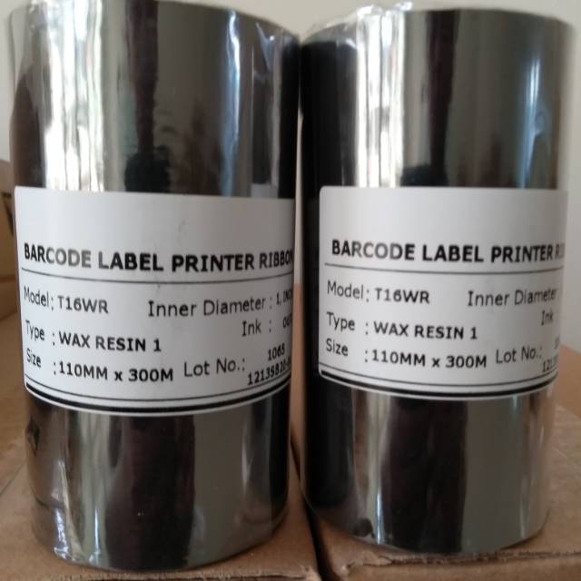 Jual Pita tinta barcode label printer / thermal printer | Shopee Indonesia