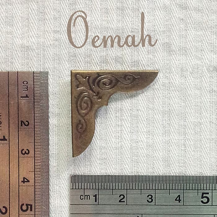 Jual Omah Engsel - (2 Pcs) Siku besi / siku ornament / corner ukir ...