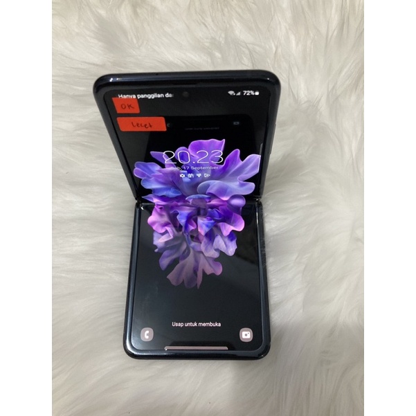Jual Samsung Z flip 8/256gb second original Ex sein | Shopee Indonesia
