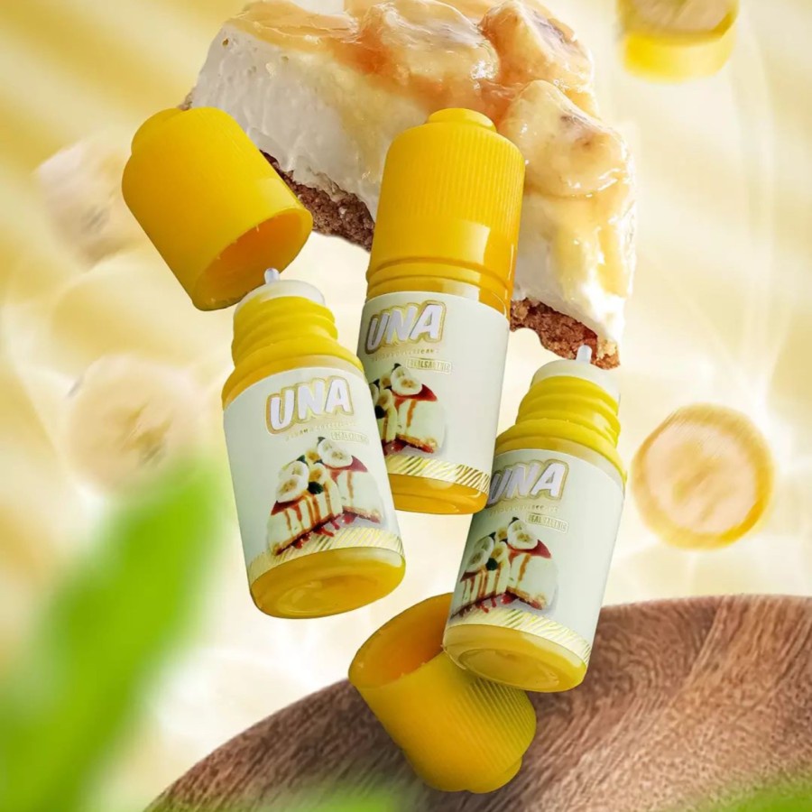 Jual Una Banana Cheesecake Saltnic 30ML by IDJ x Vape Boss x Vaporking ...