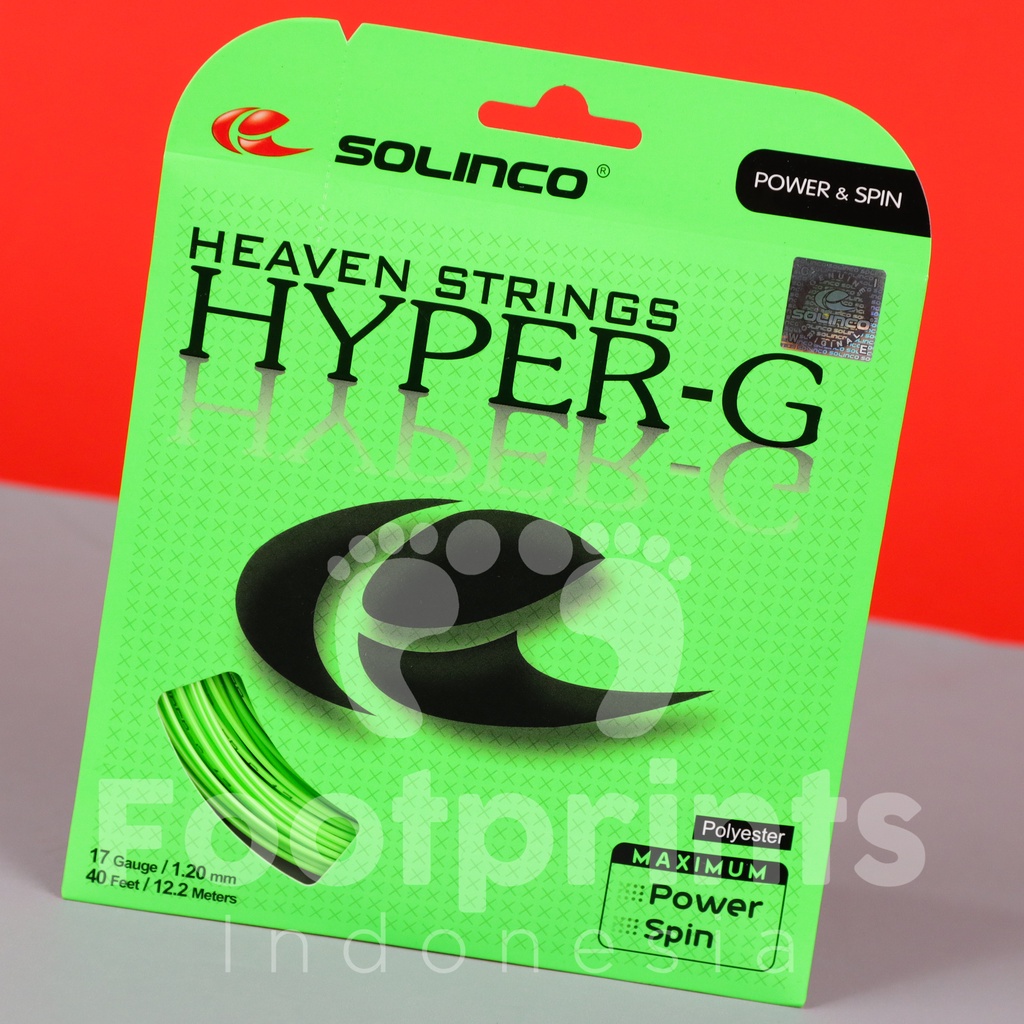Jual Solinco Hyper G Senar Raket Tenis Tennis Strings Original | Shopee Indonesia