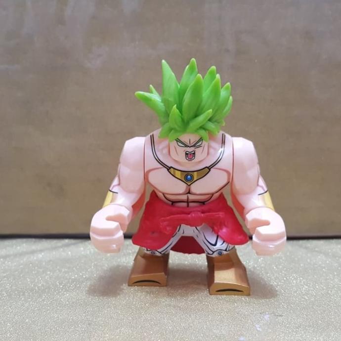 Jual !!!!!!] recast lego jumbo big figure dragon ball z broly wrath ...