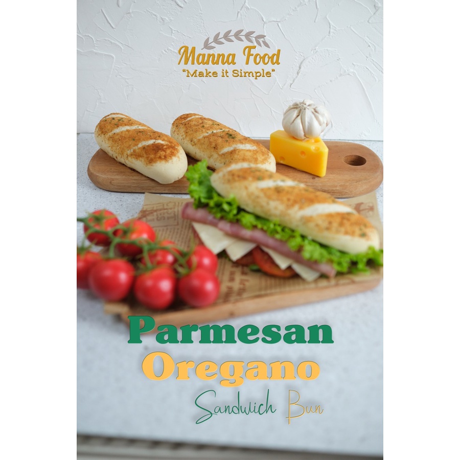 Jual Manna Food Sandwich Bun 1pack isi 12 pcs | Shopee Indonesia