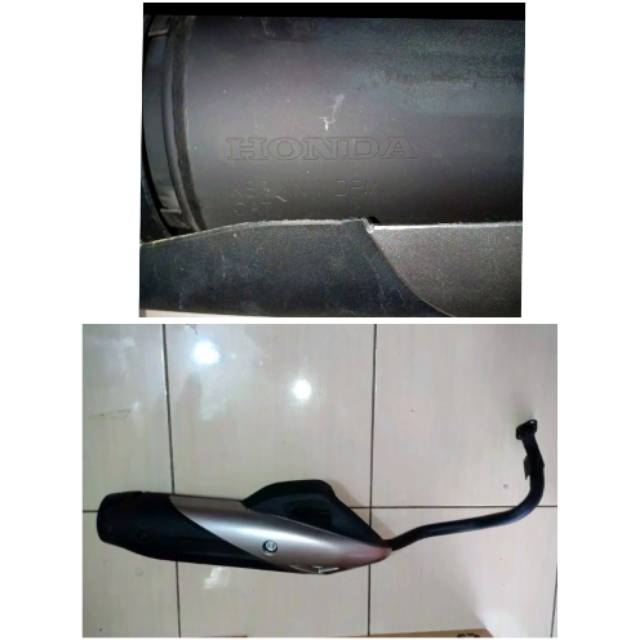 Jual Jual knalpot standar HONDA PCX asli original c0p0tan bawaan motor ...