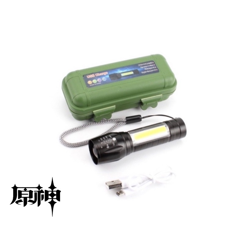 Jual Senter cas mini portable senter LED COB emergency | Shopee Indonesia